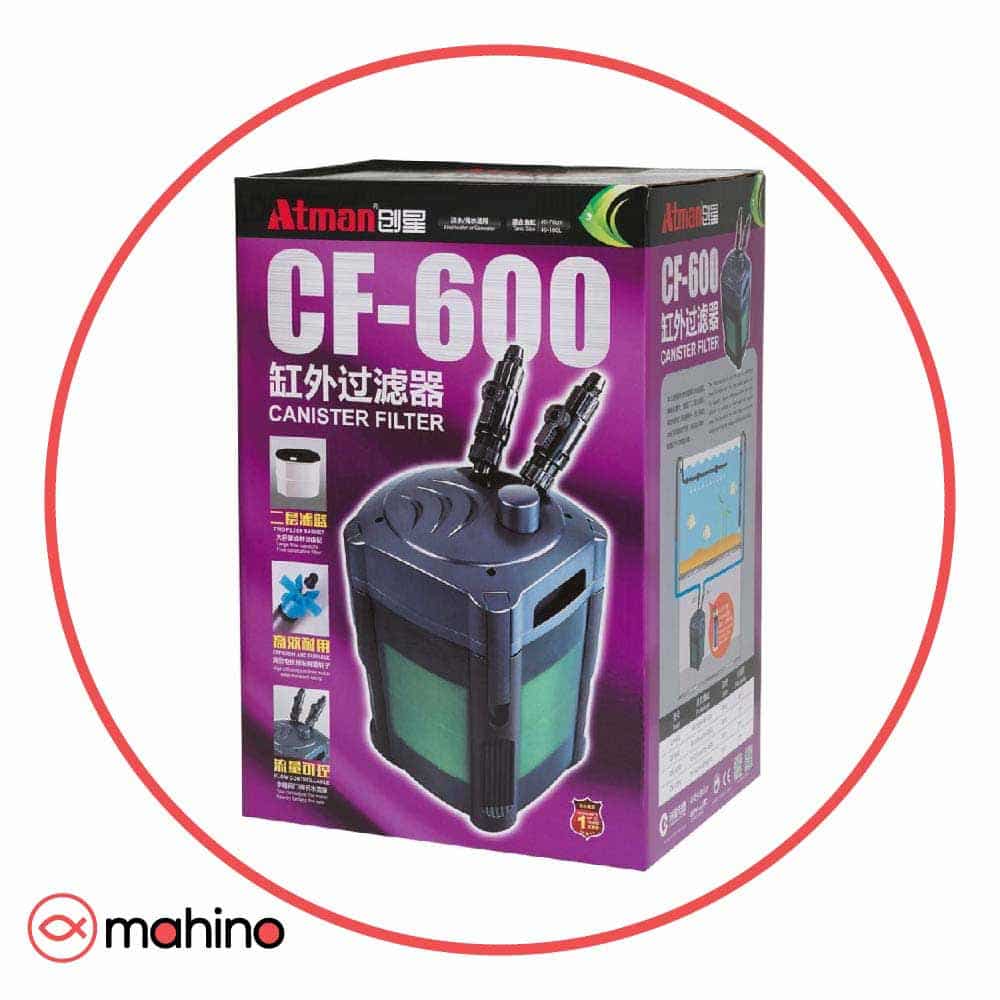 خرید فیلتر سطلی آکواریوم آتمن Atman CF-600 | ماهینو